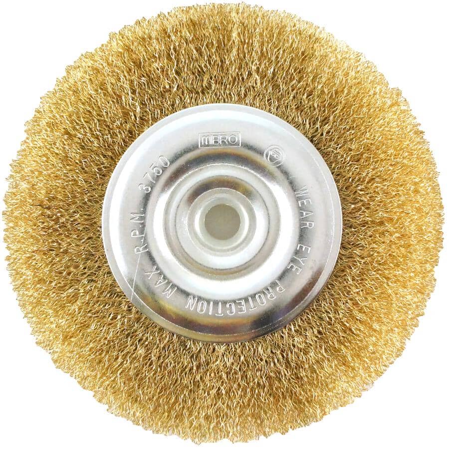Benchmark 6"x1/2"x1/2" Fine Buffing Wire Wheel | Home Hardware