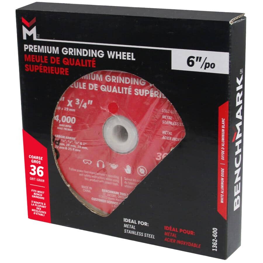 BENCHMARK 6" Coarse Grinding Wheel | Home Hardware