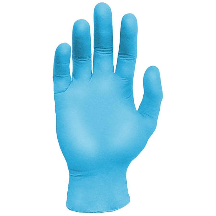 RONCO 100 Pack Extra Large NE1 Sky Blue Nitrile Examination Gloves ...