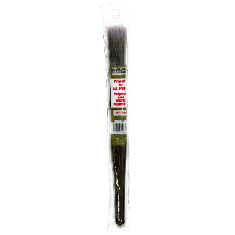 BENNETT 1/2" Polyester Trim Flat Paint Brush | Home Hardware