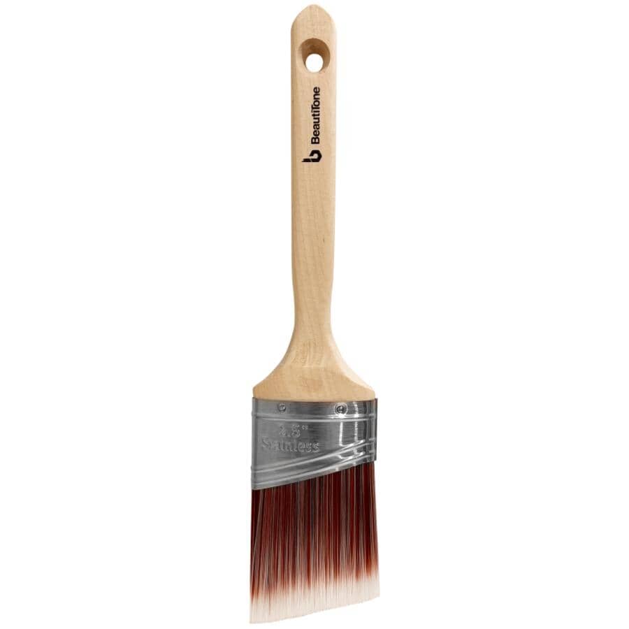 BEAUTITONE Nylyn Technology Oval Ferrule Angular Sash Brush | Home Hardware