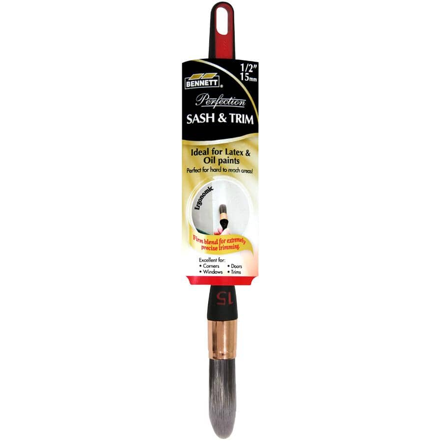 BENNETT Sash & Trim Round Pointed Brush | Home Hardware