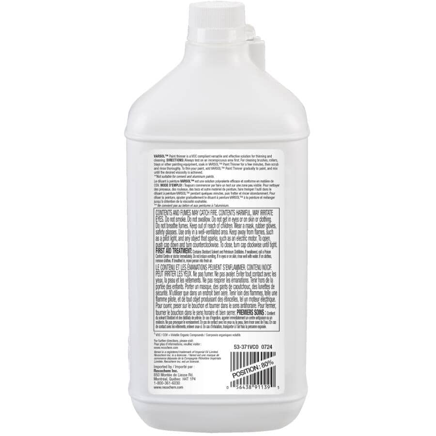 VARSOL Paint Thinner - 946 ml | Home Hardware