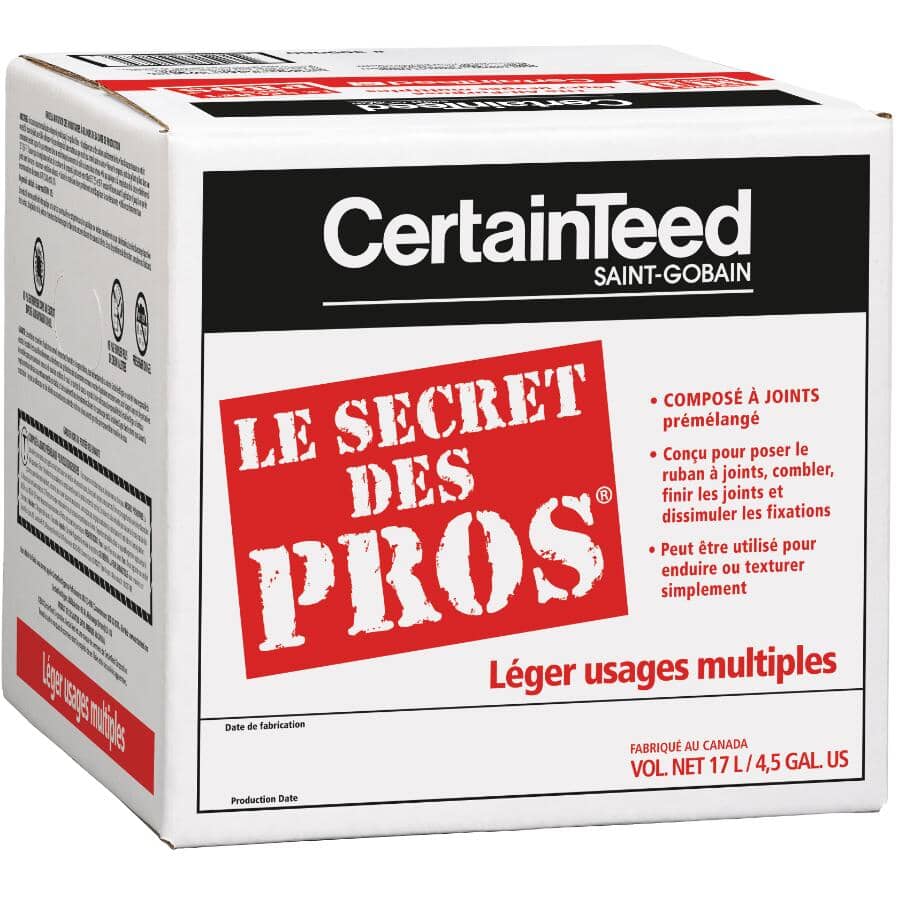 CERTAINTEED 17L Best Mud Joint Compound | Home Hardware