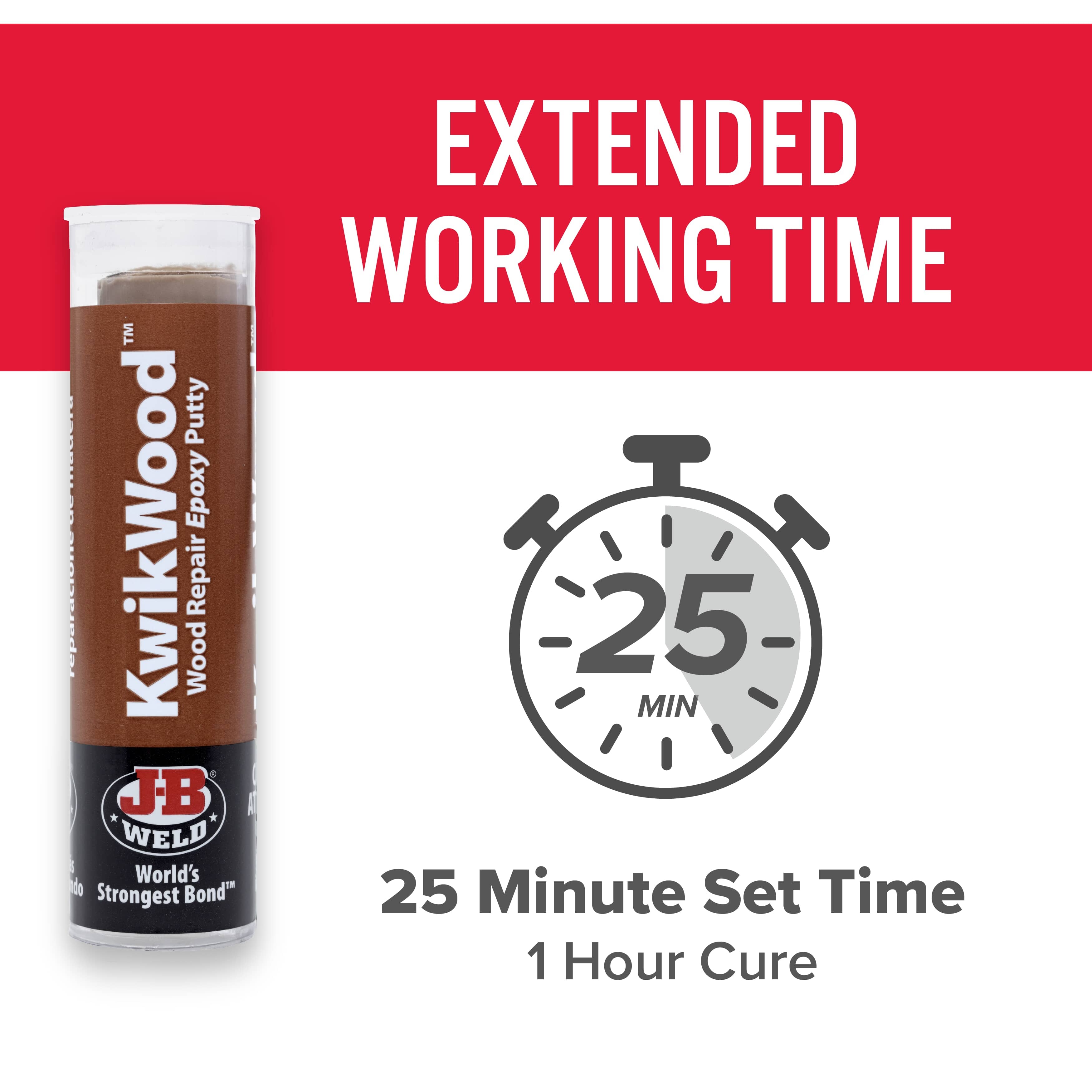 J-B WELD KwikWood Wood Repair Epoxy Putty | Home Hardware