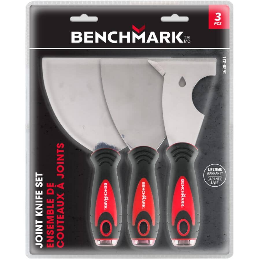 BENCHMARK Putty Knife Set - 3 Piece | Home Hardware
