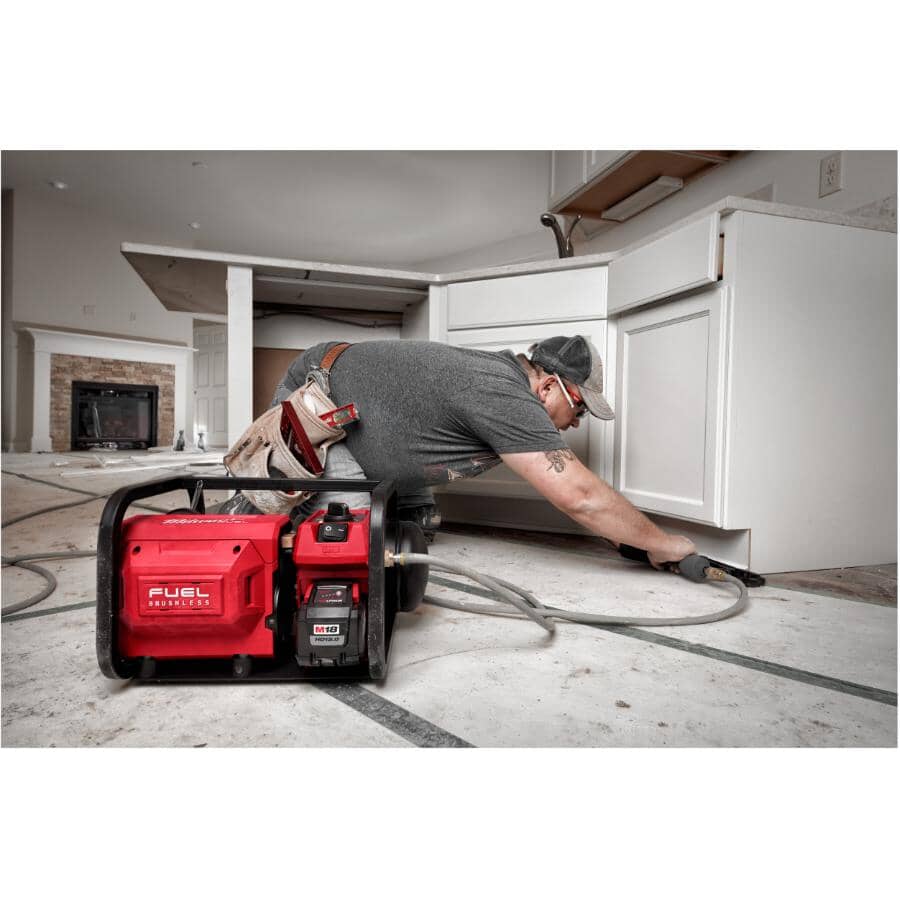 MILWAUKEE M18 Fuel 2.0 Gal 18V Quiet Air Compressor | Home Hardware