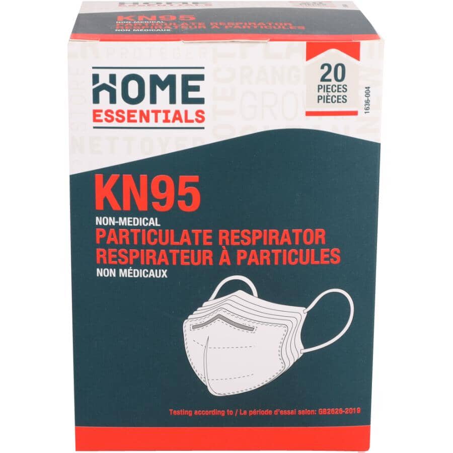 HOME ESSENTIALS KN95 Particulate Respirator Face Masks | Home Hardware