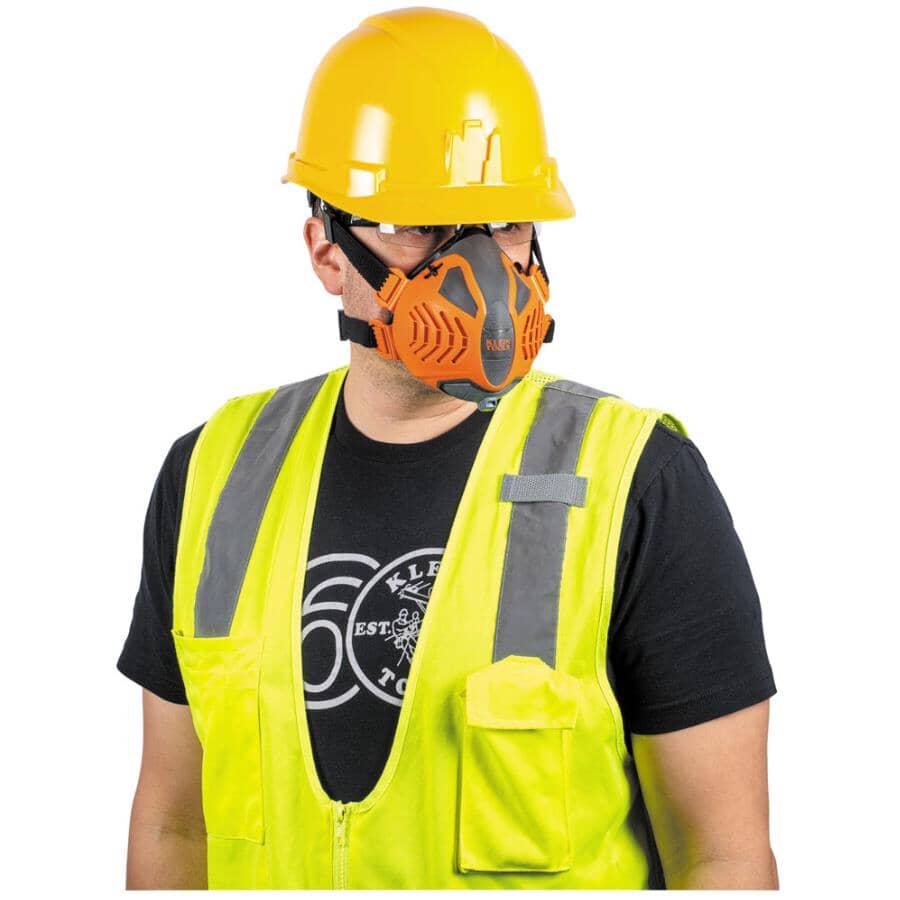 KLEIN TOOLS Demi-masque respiratoire NIOSH P100, moyen/grand | Home ...