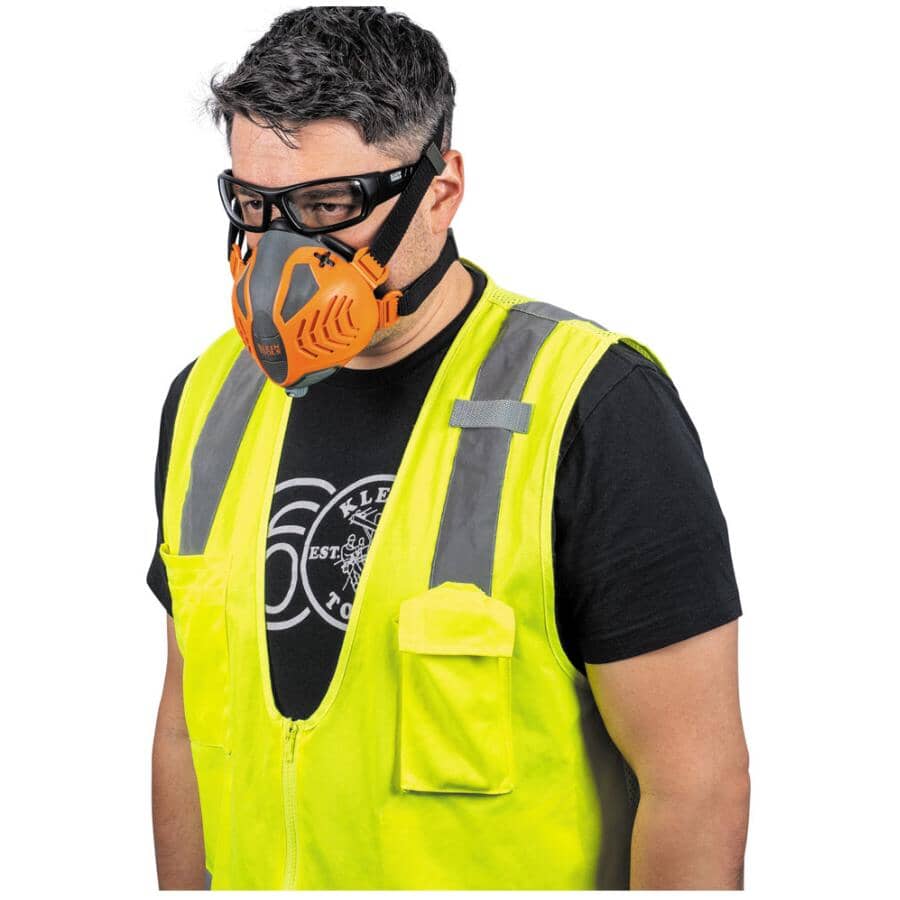 KLEIN TOOLS Demi-masque respiratoire NIOSH P100, moyen/grand | Home ...