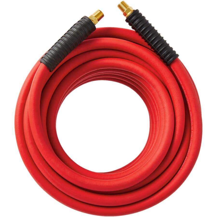 BENCHMARK 3/8" x 50' x 1/4" Male National Pipe Thread Premium Rubber ...