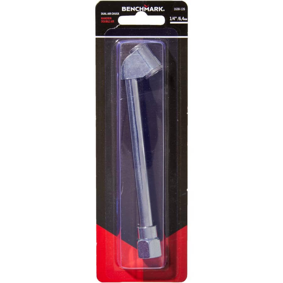 BENCHMARK 1/4" Female National Pipe Thread Dual Foot Air Chuck | Home ...