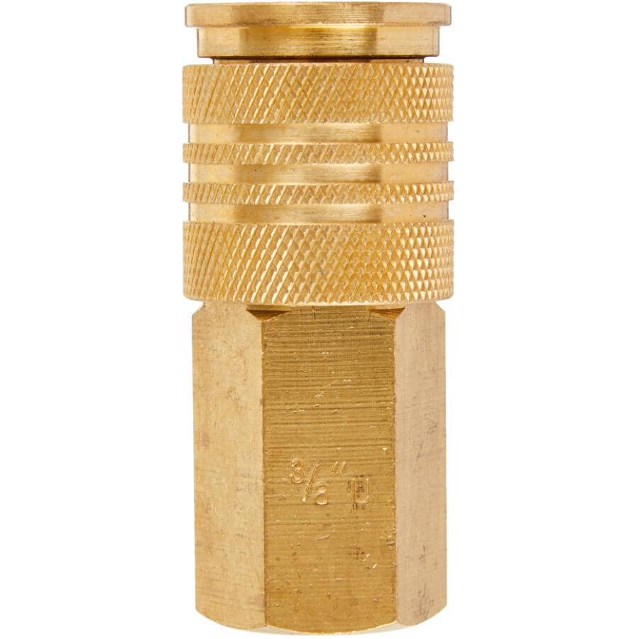 BENCHMARK 3/8" Female National Pipe Thread Universal Coupler | Home ...