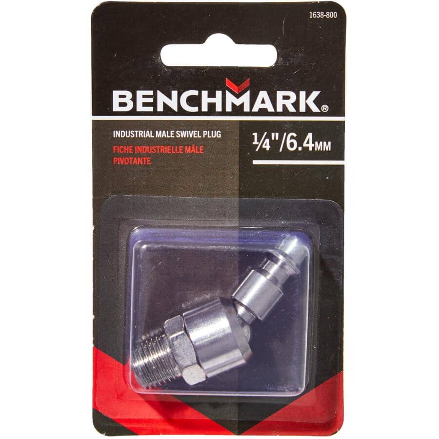 BENCHMARK 1/4" Male National Pipe Thread Swivel Plug | Home Hardware