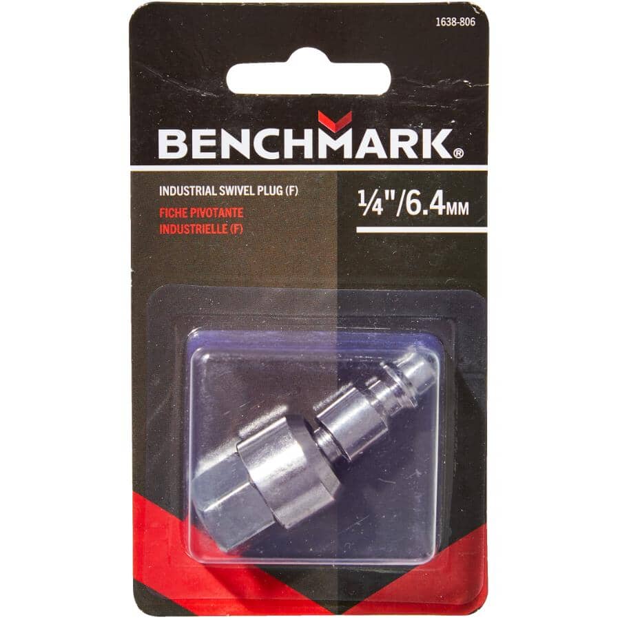 BENCHMARK 1/4" Female National Pipe Thread Swivel Plug | Home Hardware
