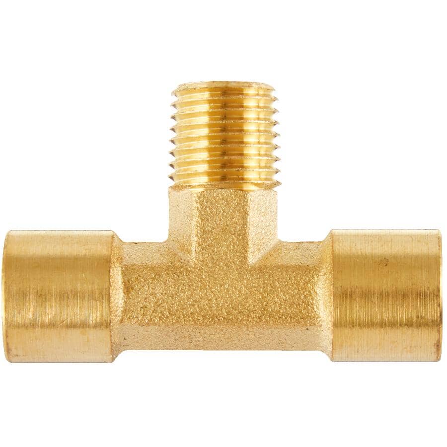 BENCHMARK 1/4" Female National Pipe Thread Tee Fitting | Home Hardware