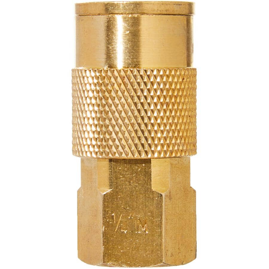 BENCHMARK 1/4" National Pipe Thread Female Coupler | Home Hardware