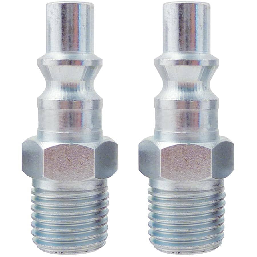 Connect 2 Pack 1/4" Male National Pipe Thread Coupler Plugs | Home Hardware