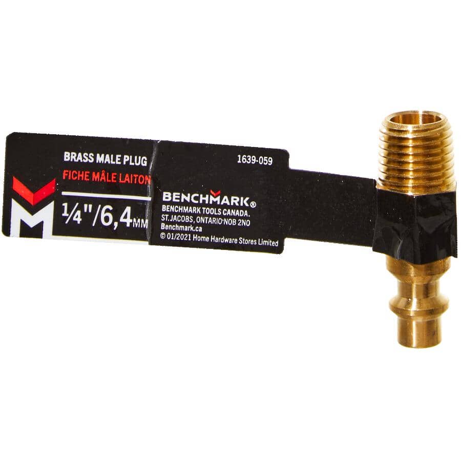 BENCHMARK 1/4" Male National Pipe Thread Plug | Home Hardware