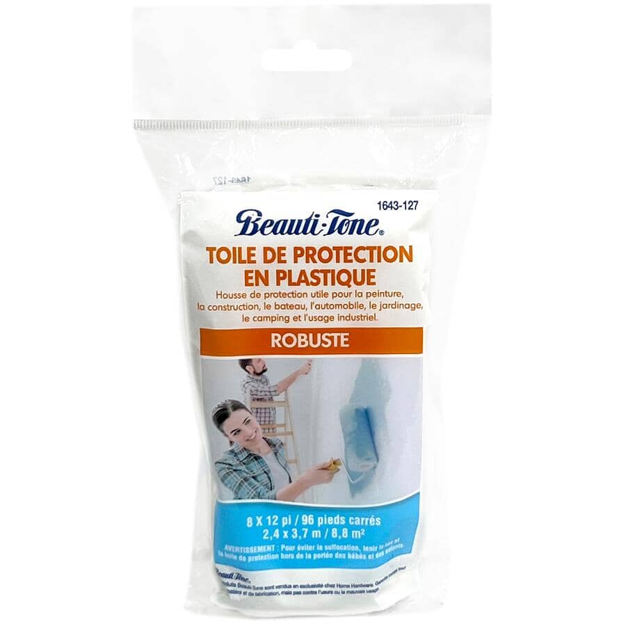 BEAUTITONE Plastic Drop Sheet | Home Hardware