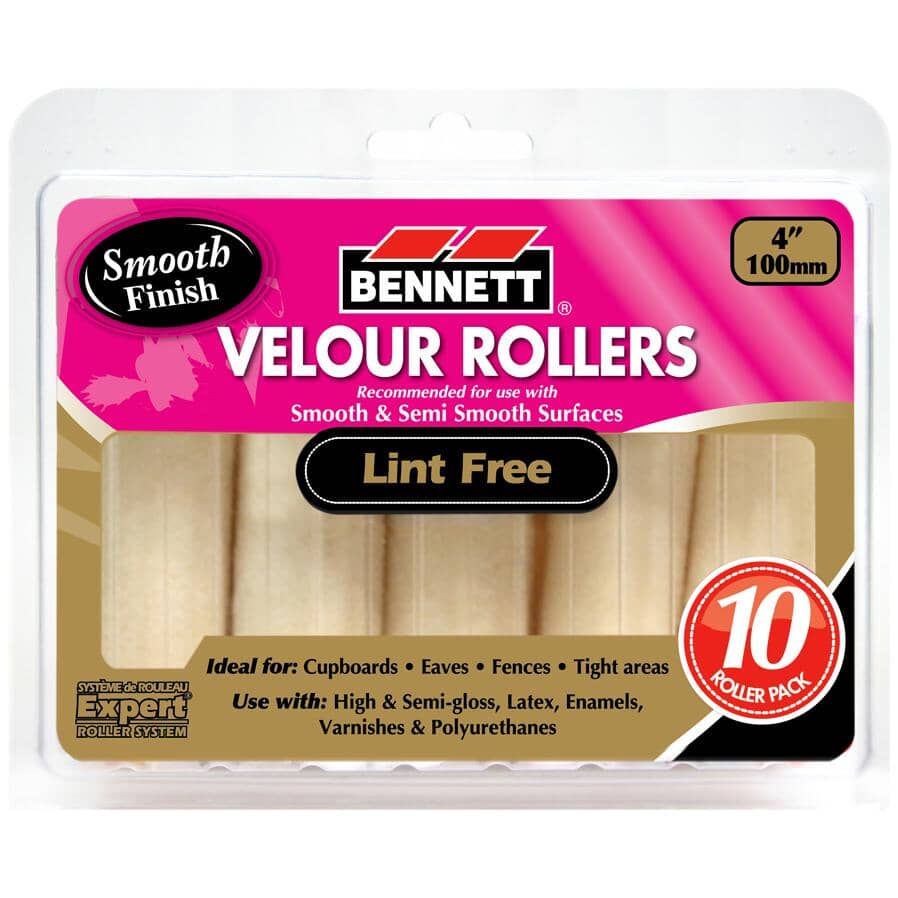 BENNETT Lint Free Velour Paint Roller Refills | Home Hardware