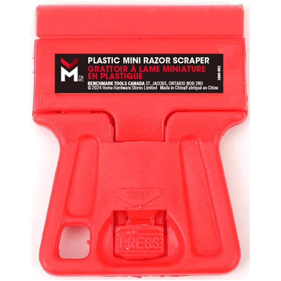 BENCHMARK Mini Plastic Razor Scraper | Home Hardware