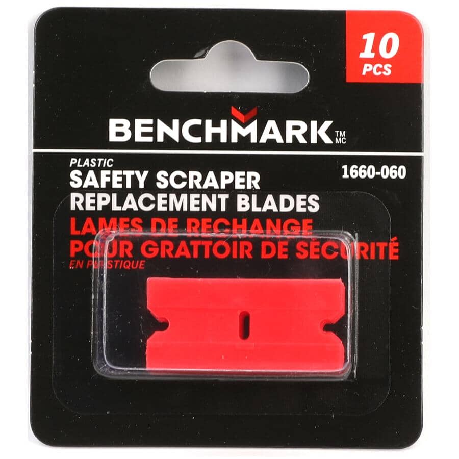BENCHMARK Plastic Razor Scraper Replacement Blades | Home Hardware