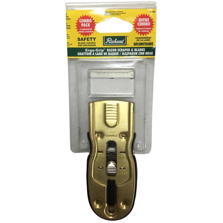RICHARD Ergonomic Razor Scraper | Home Hardware