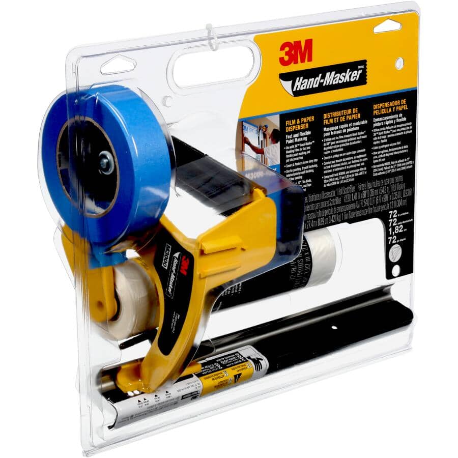3M Hand Masker Pre Loaded Masking Film Tape Kit | Home Hardware