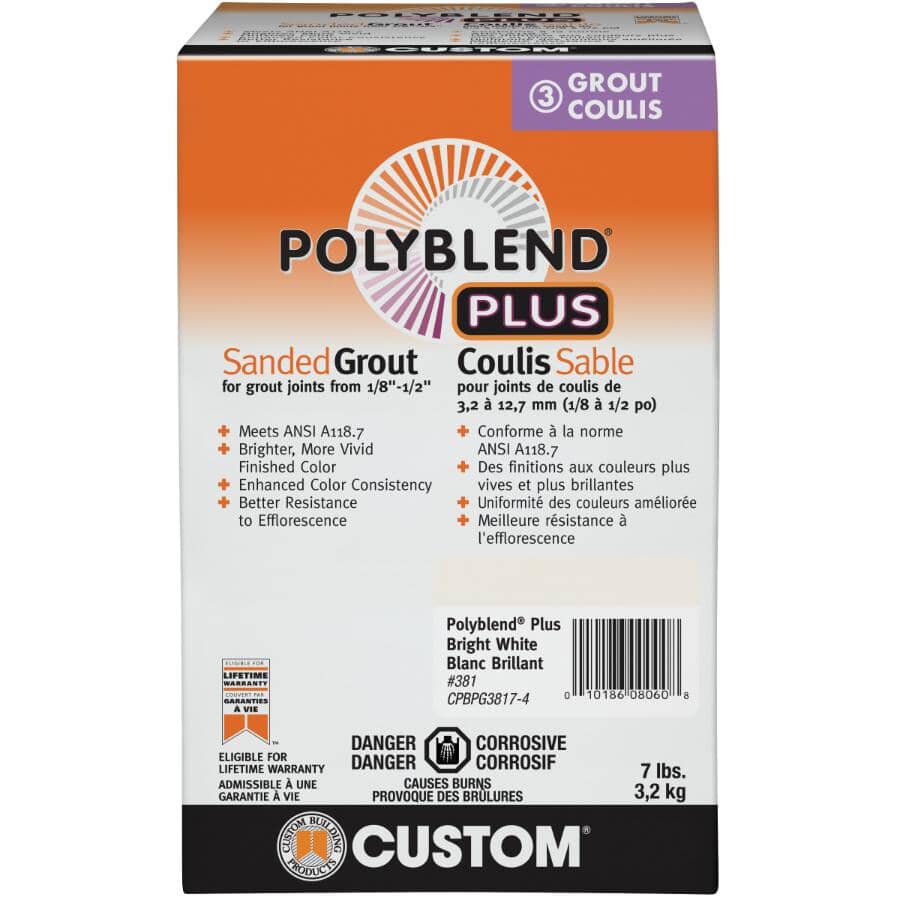 CUSTOM BUILDING PRODUCTS Polyblend Plus Sanded Grout | Home Hardware