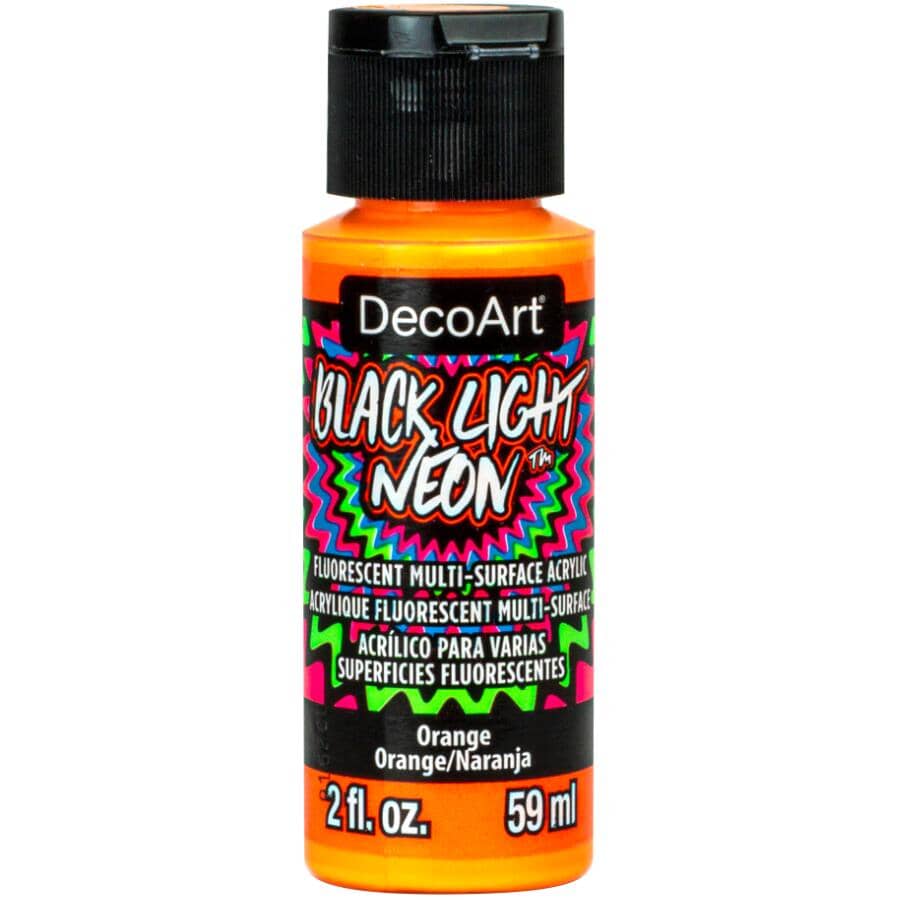 DECOART Black Light Neon Craft Paint | Home Hardware