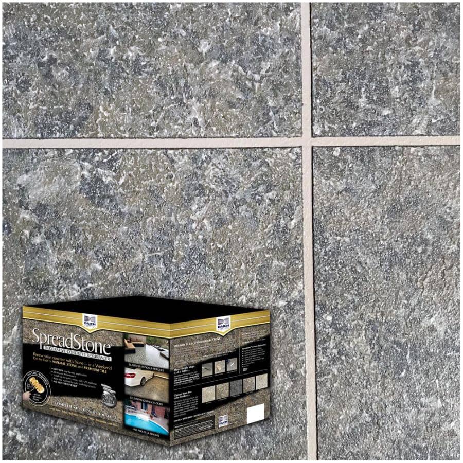 DAICH COATINGS SpreadStone Decorative Concrete Resurfacing Kit | Home ...