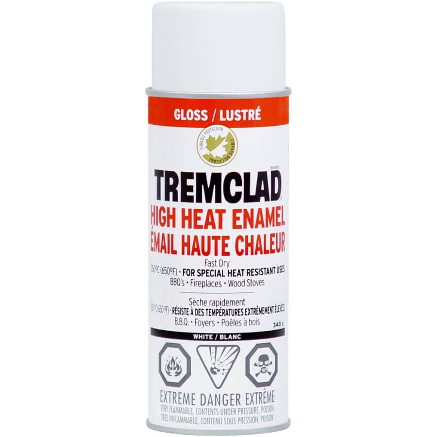 TREMCLAD High Heat Enamel Spray Paint | Home Hardware