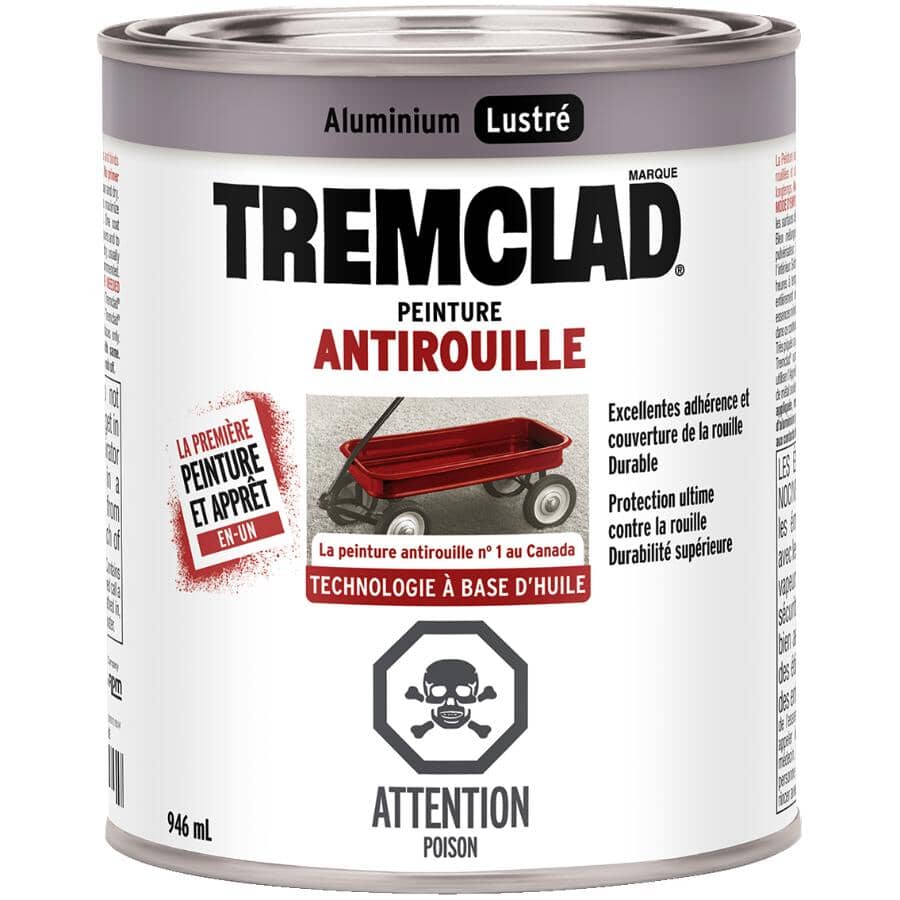 Tremclad Gloss Aluminum Rust Paint | Home Hardware