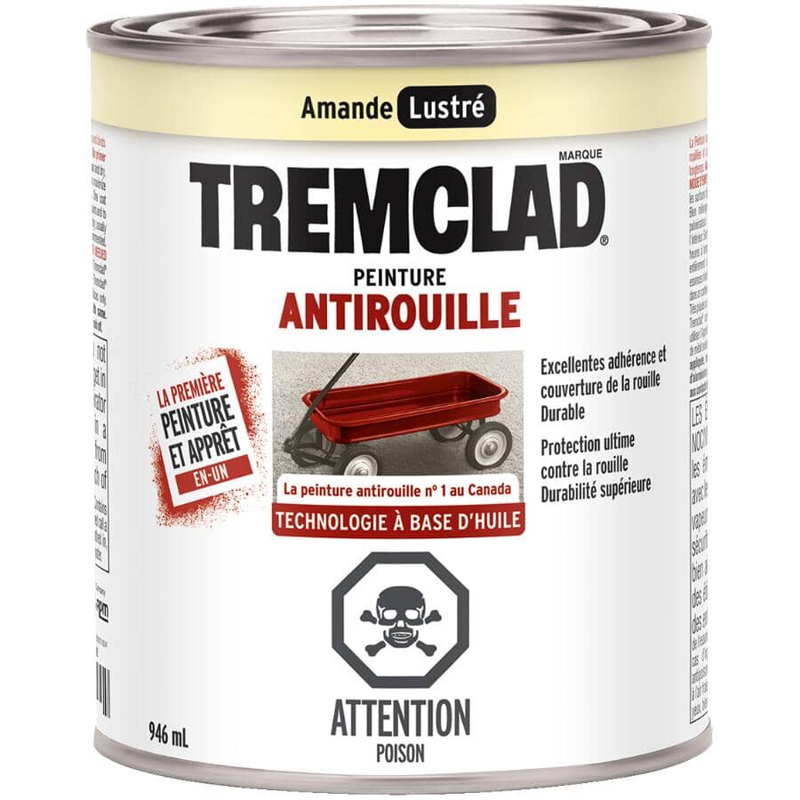 Tremclad 946mL Gloss Recreational Vehicle White Alkyd Rust Paint | Home ...