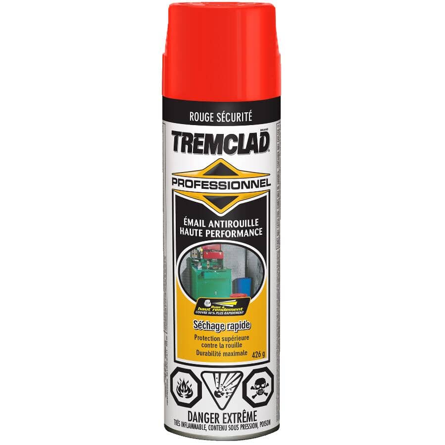 TREMCLAD Professional High Performance Rust Enamel Spray Paint | Home ...