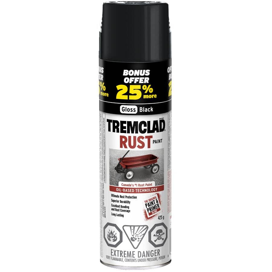 TREMCLAD Oil Based Rust Spray Paint | Home Hardware