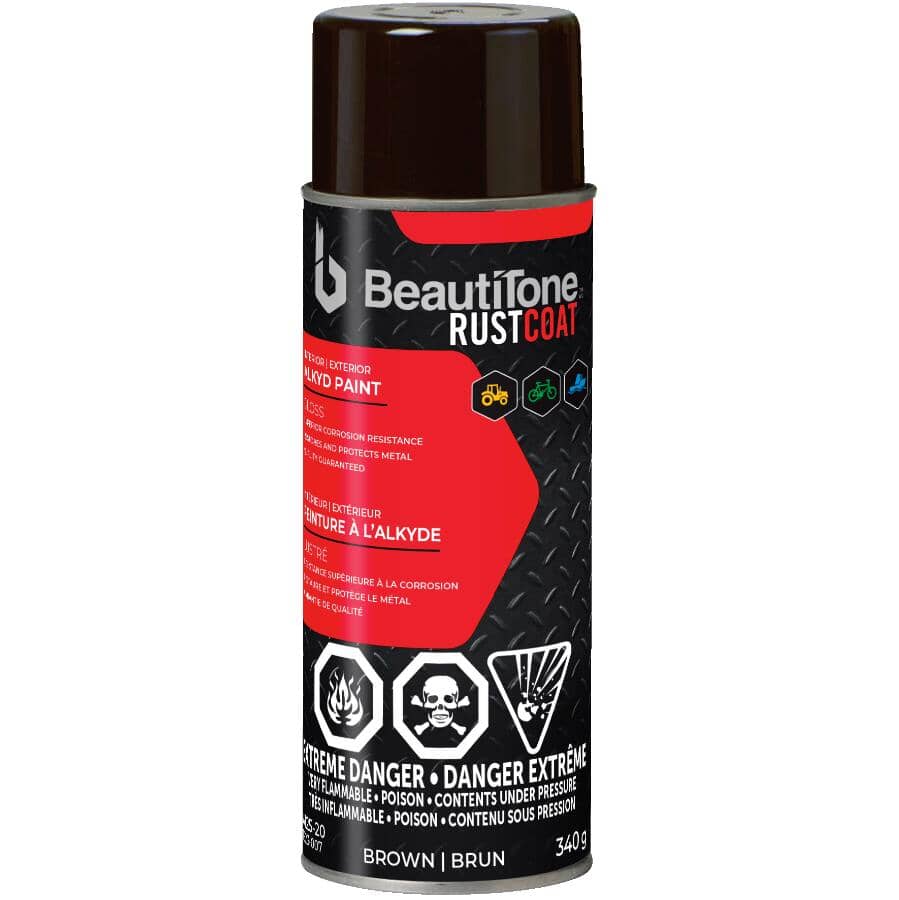 BEAUTITONE RUST COAT Alkyd Rust Spray Paint | Home Hardware