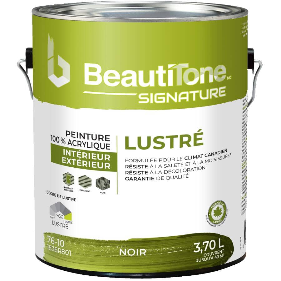 BEAUTITONE SIGNATURE Interior / Exterior Acrylic Latex Gloss Paint ...