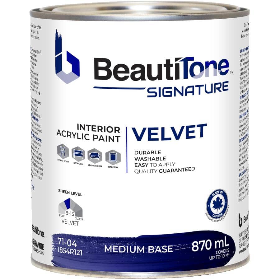 BEAUTITONE SIGNATURE Interior Acrylic Latex Velvet Paint | Home Hardware