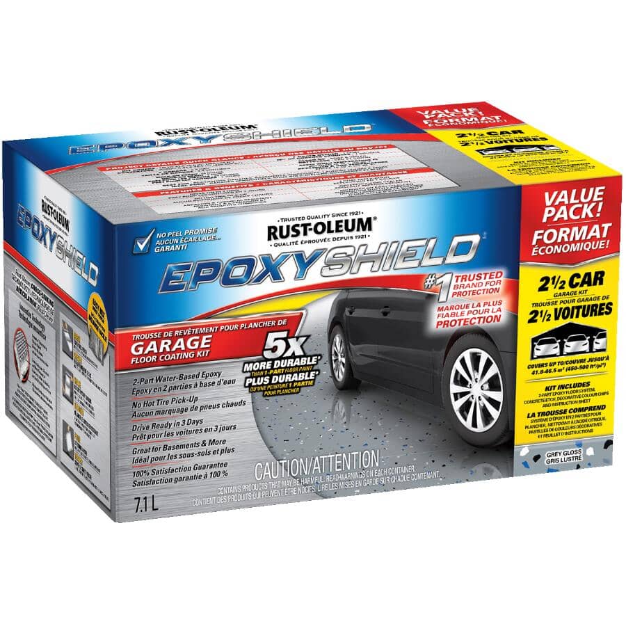 EPOXY SHIELD Garage Floor Coating Kit | Home Hardware