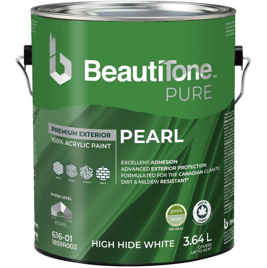 BEAUTITONE PURE 100% Acrylic Premium Exterior Pearl Paint | Home Hardware