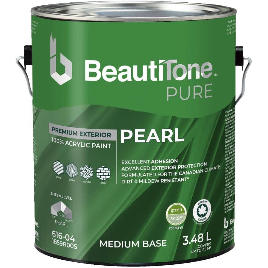 BEAUTITONE PURE 100% Acrylic Premium Exterior Pearl Paint | Home Hardware
