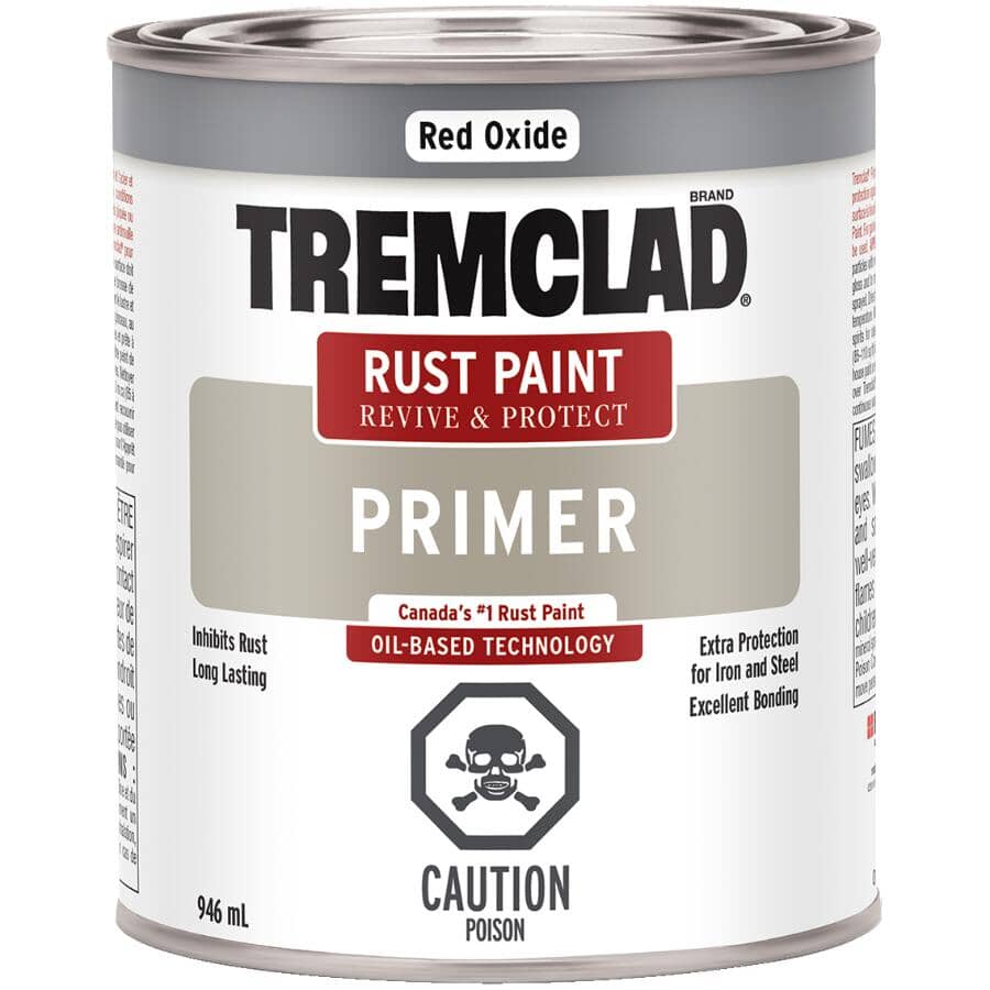TREMCLAD Rust Primer - Red Oxide, 946 ml | Home Hardware