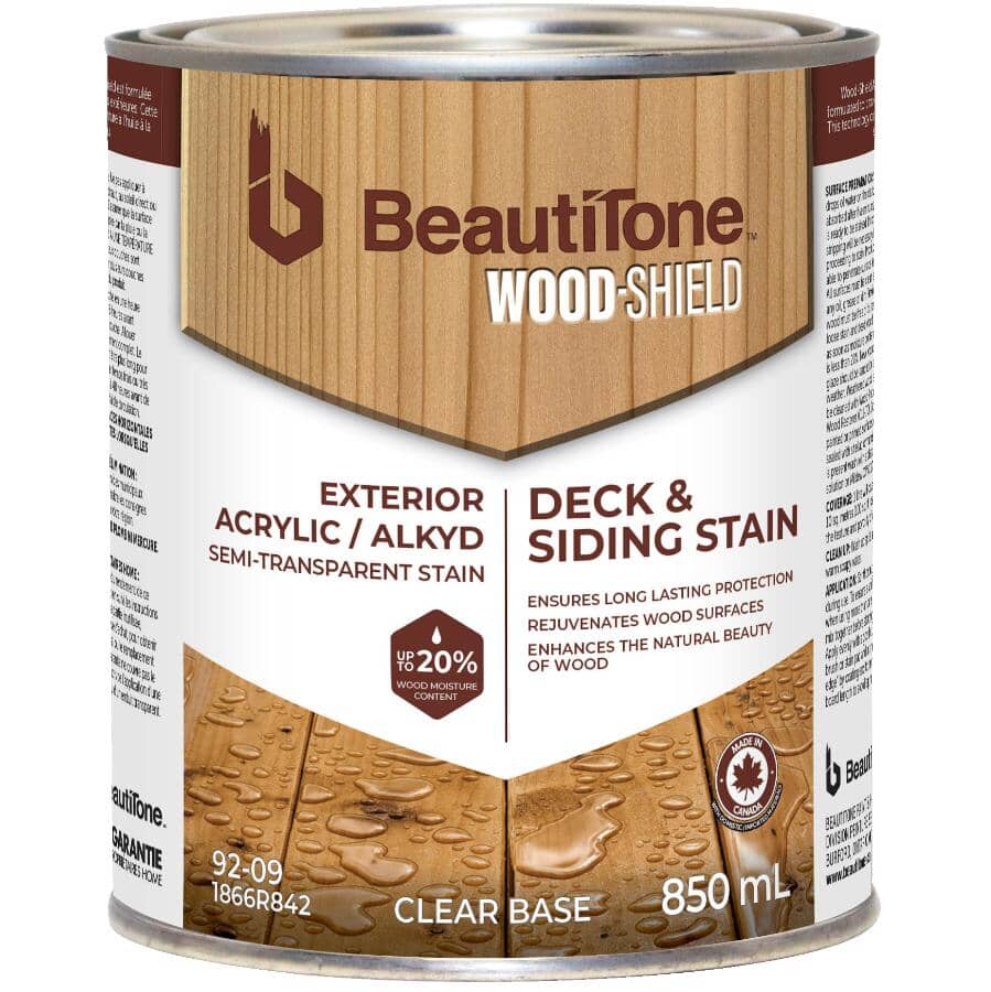 BEAUTITONE WOOD-SHIELD Acrylic Alkyd Deck & Siding Stain | Home Hardware