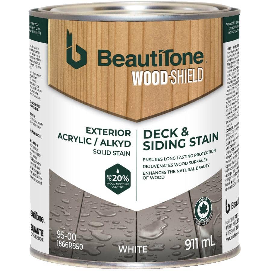 BEAUTITONE WOOD-SHIELD Acrylic Alkyd Deck & Siding Stain | Home Hardware