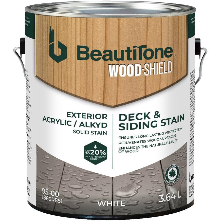 BEAUTITONE WOOD-SHIELD Acrylic Alkyd Deck & Siding Stain | Home Hardware