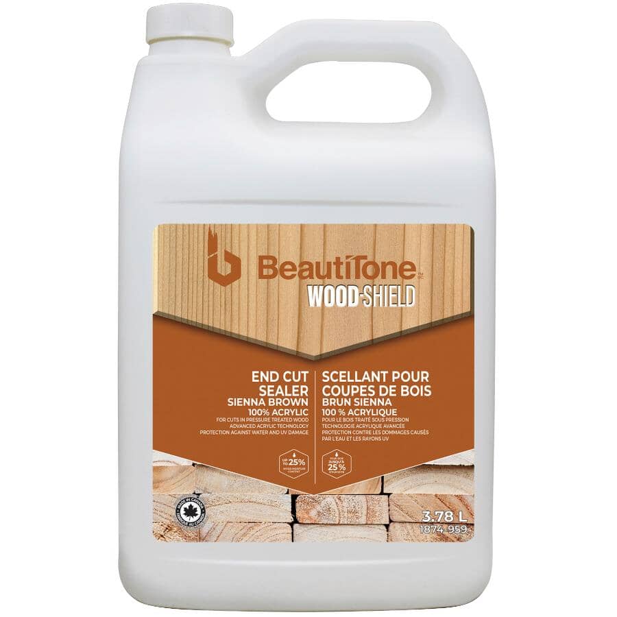 BEAUTITONE WOOD-SHIELD End Cut Sealer | Home Hardware