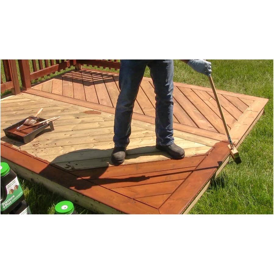 PRESSURE PLUS 1 Step Pressure Treated Wood Treatment | Home Hardware