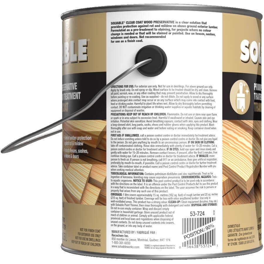 SOLVABLE Wood Preservative | Home Hardware